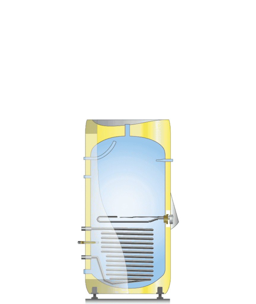 Indirect Hot Water Cylinder DELTA COIL - Effectiv DHW